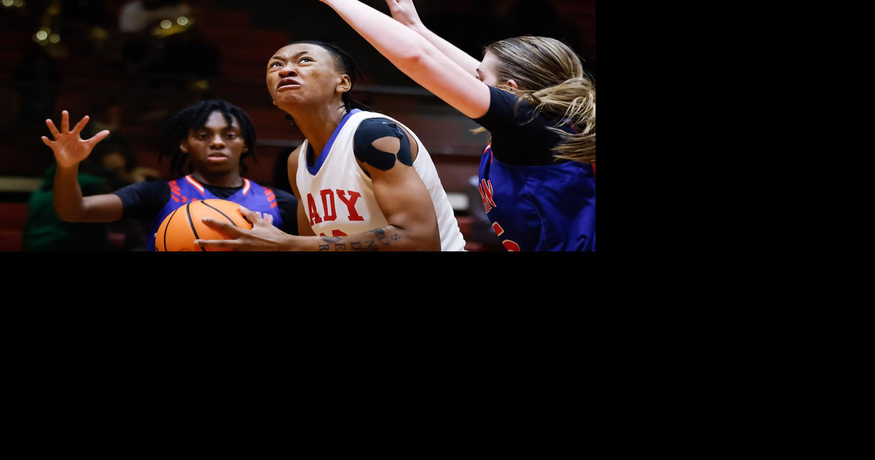High Point Andrews girls basketball Randleman Raiders Tigers