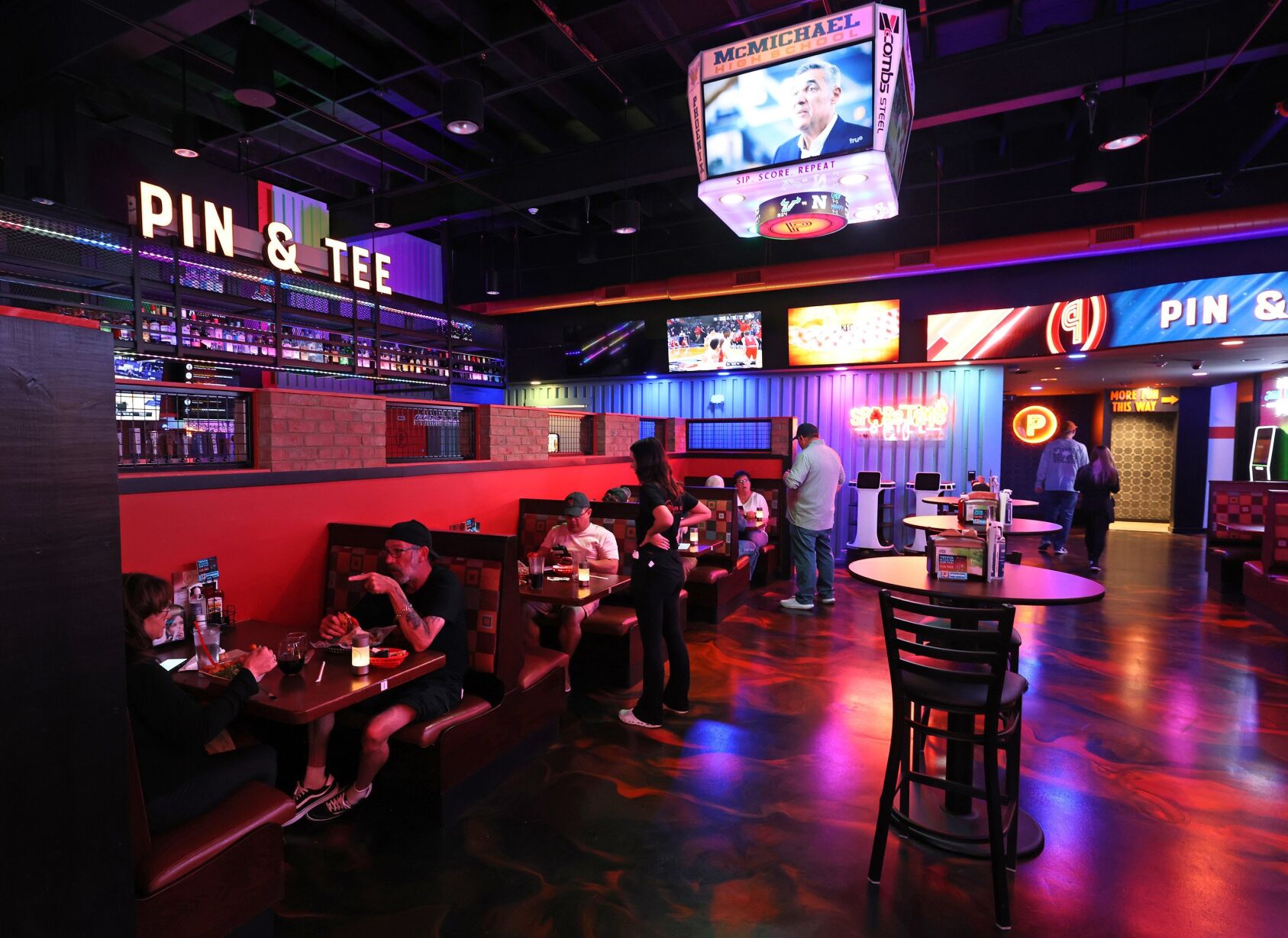 Pin & Tee sports bar opens in Madison NC