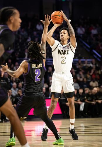 Juke Harris settling in nicely on the Wake basketball team