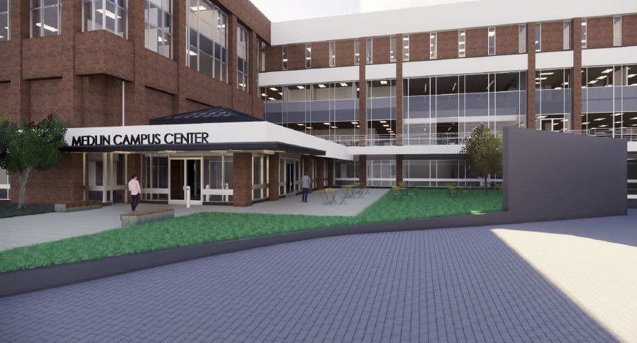At GTCC, aged Medlin Campus Center to get the 'wow factor'