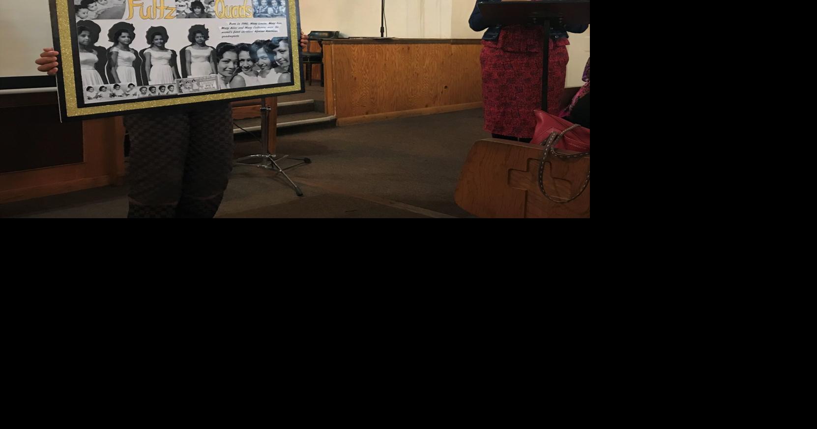 Church, mayor honor Fultz Quads for Black History Month
