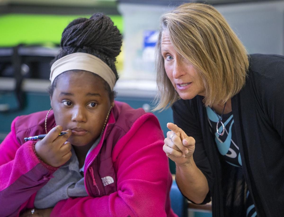 Structure, support help Kiser Middle reach 'Triple Crown' (Video)