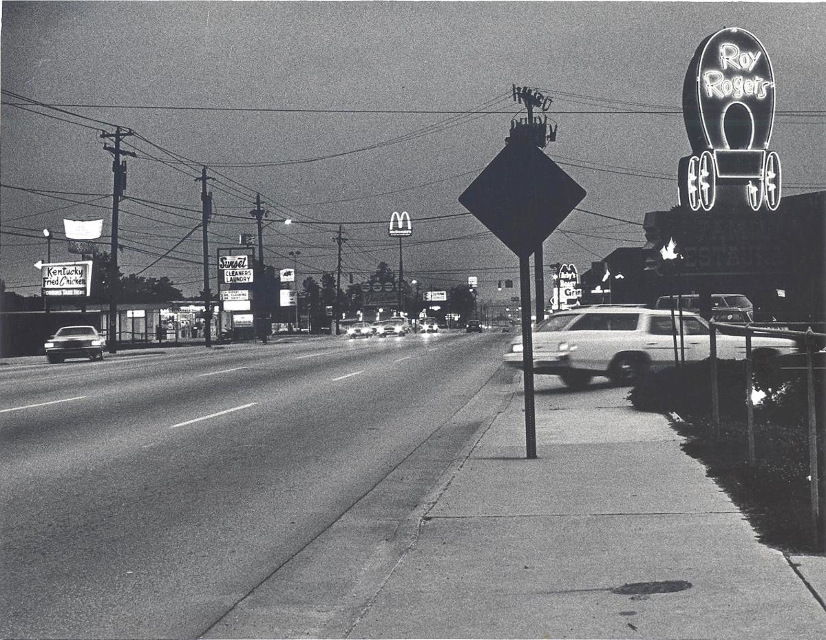 High Point Road, then and now