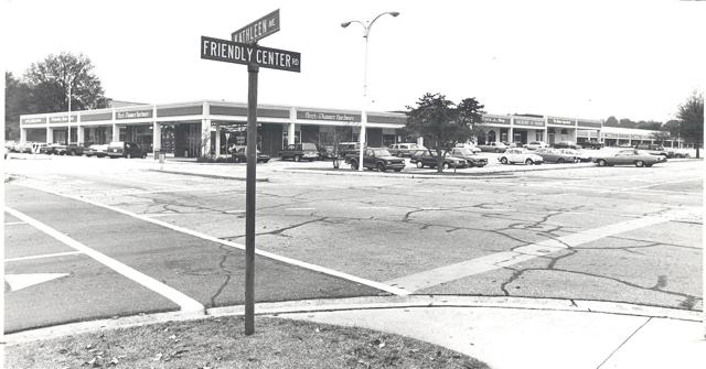 Friendly Shopping Center, through the years.