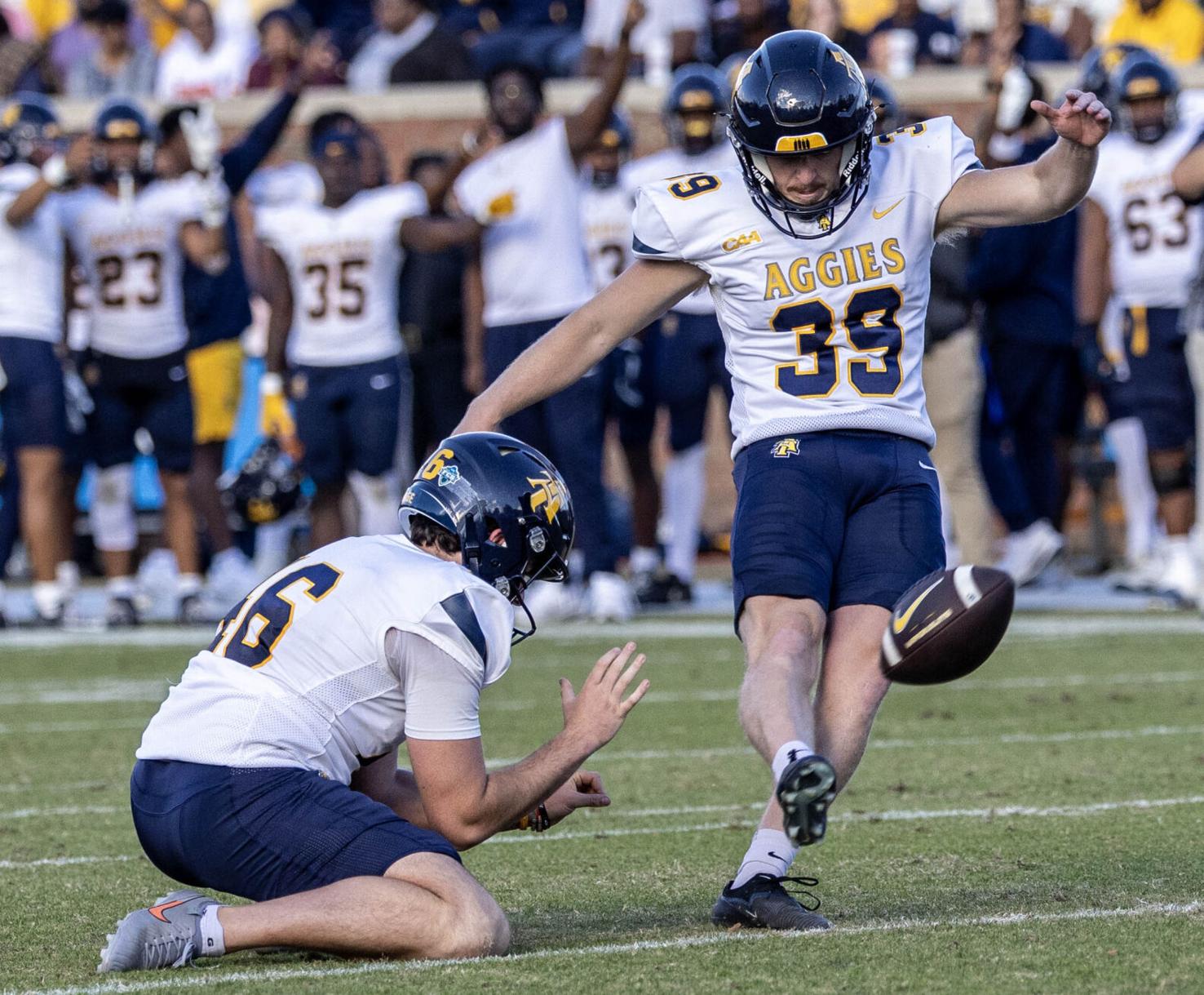 NC A&T kicker Andrew Brown earns HBCU Legacy Bowl invitation