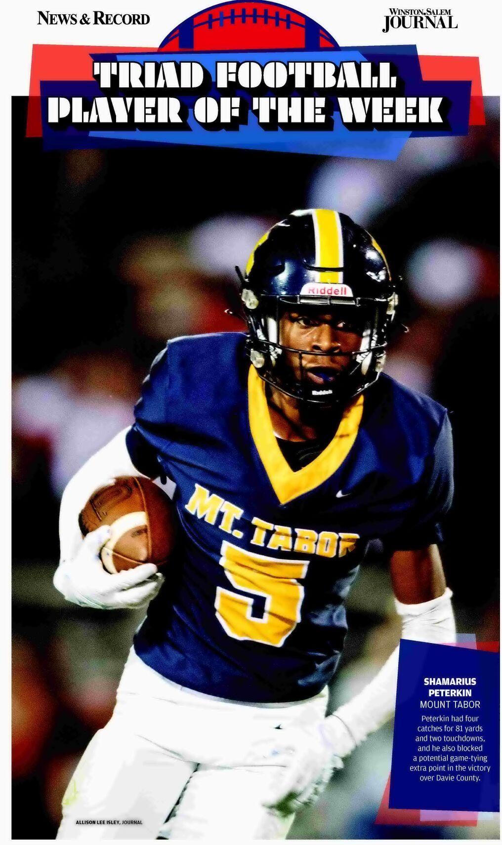 TRIAD FOOTBALL PLAYER OF THE WEEK