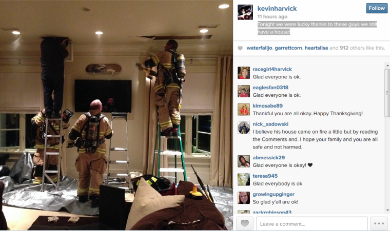 Fire reported at Oak Ridge home of NASCAR driver Kevin Harvick