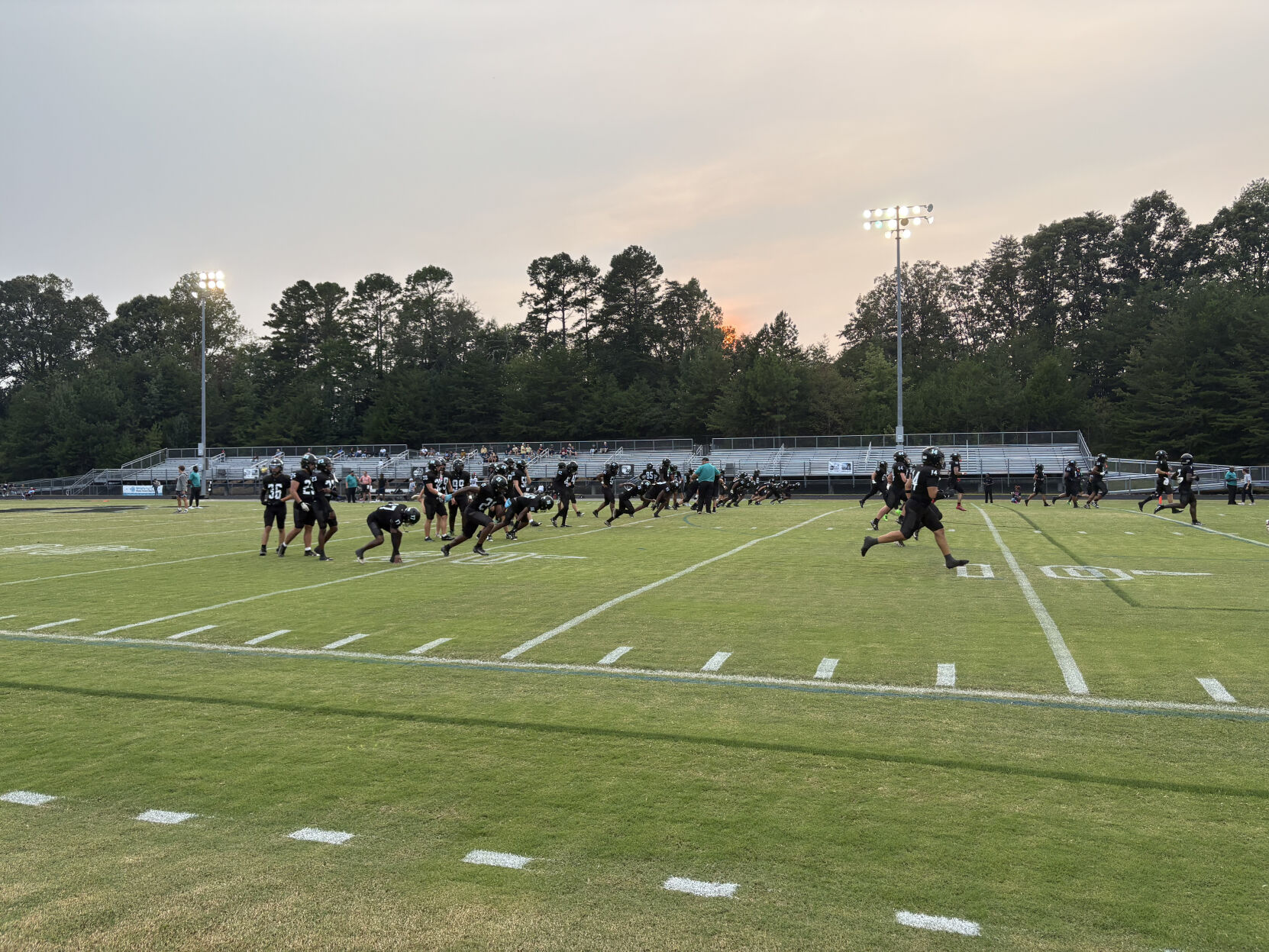 Reagan Raiders football versus Reidsville Rams score updates