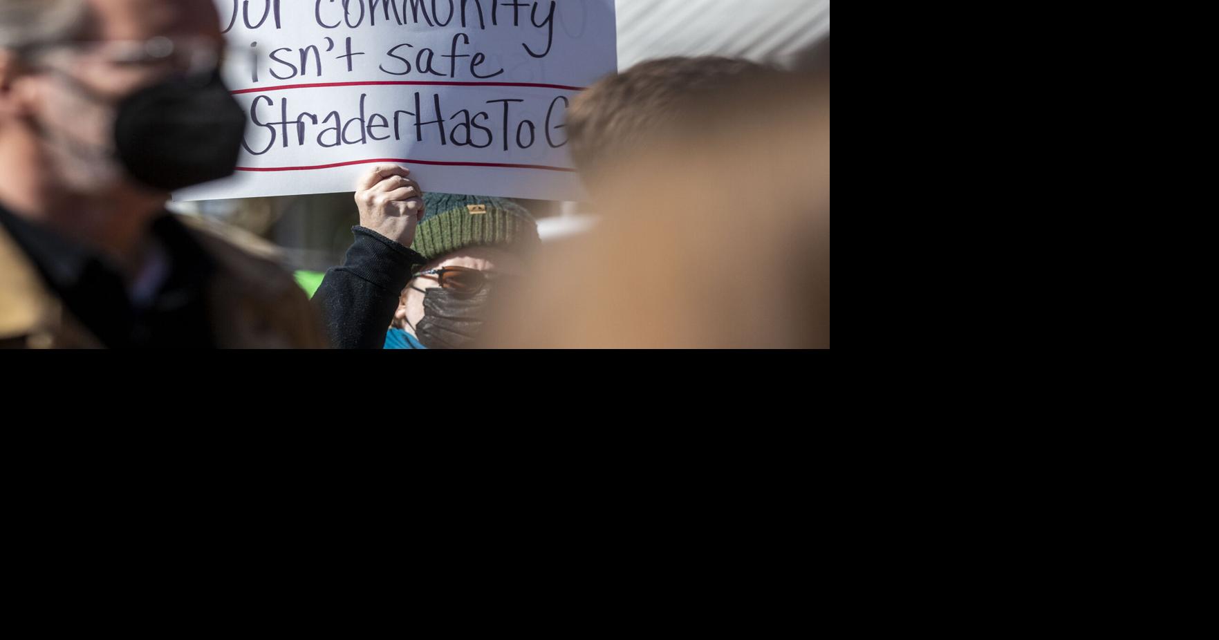 Photos: Protest in Graham