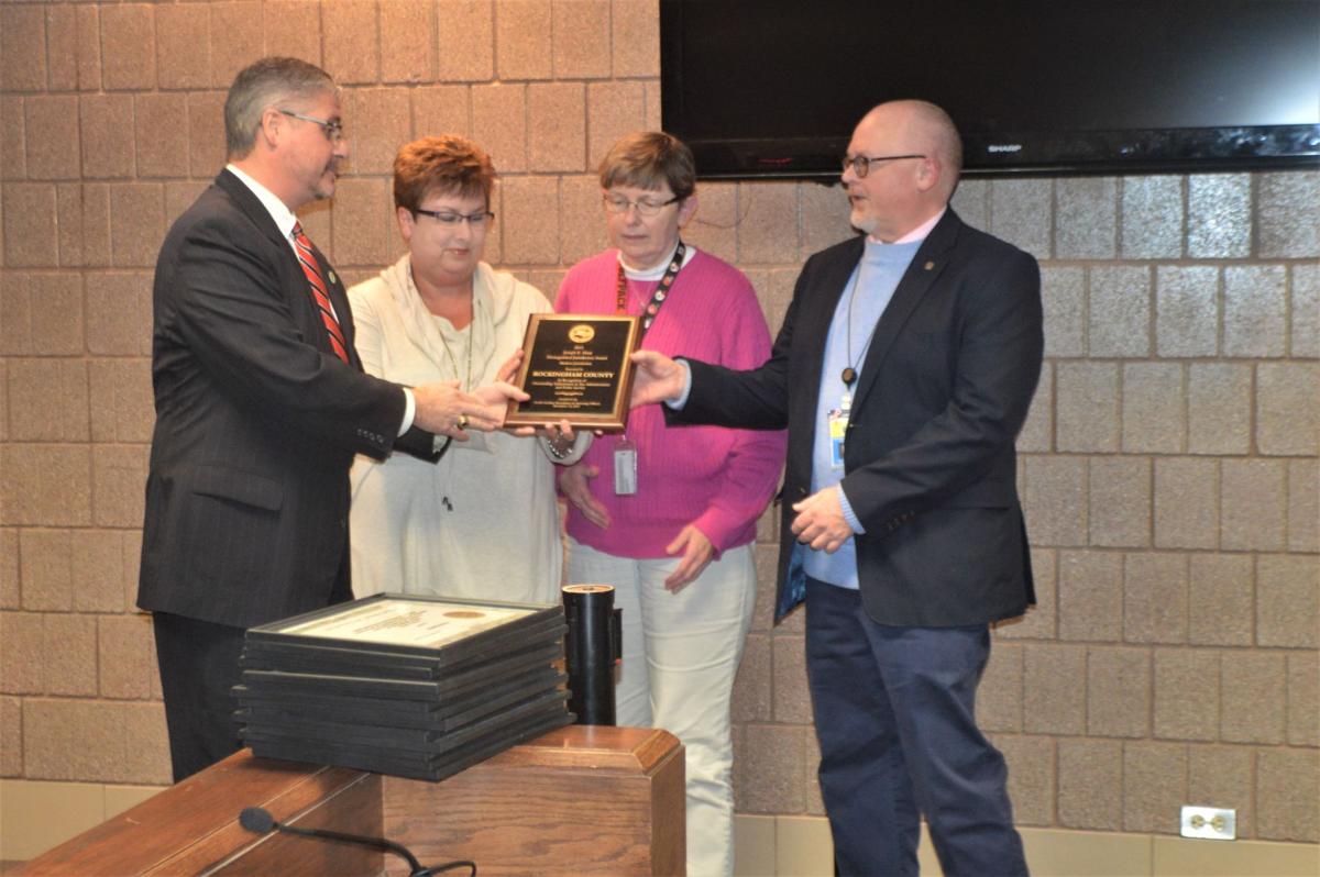 County honors tax department