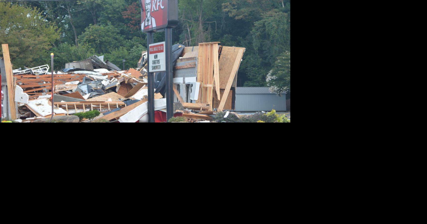 Eden KFC obliterated in early morning explosion
