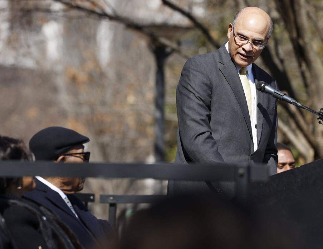 "The journey" of Shirley and Henry Frye immortalized downtown