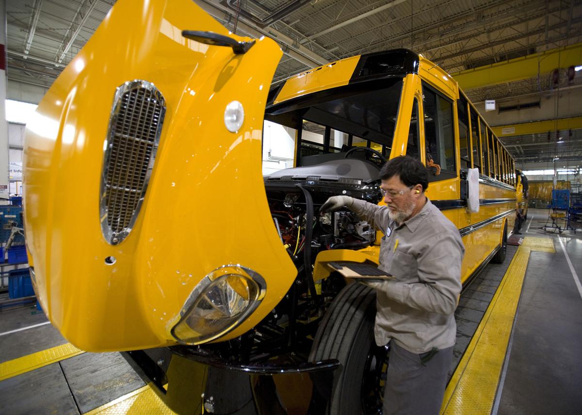 Thomas Built Buses adding second shift