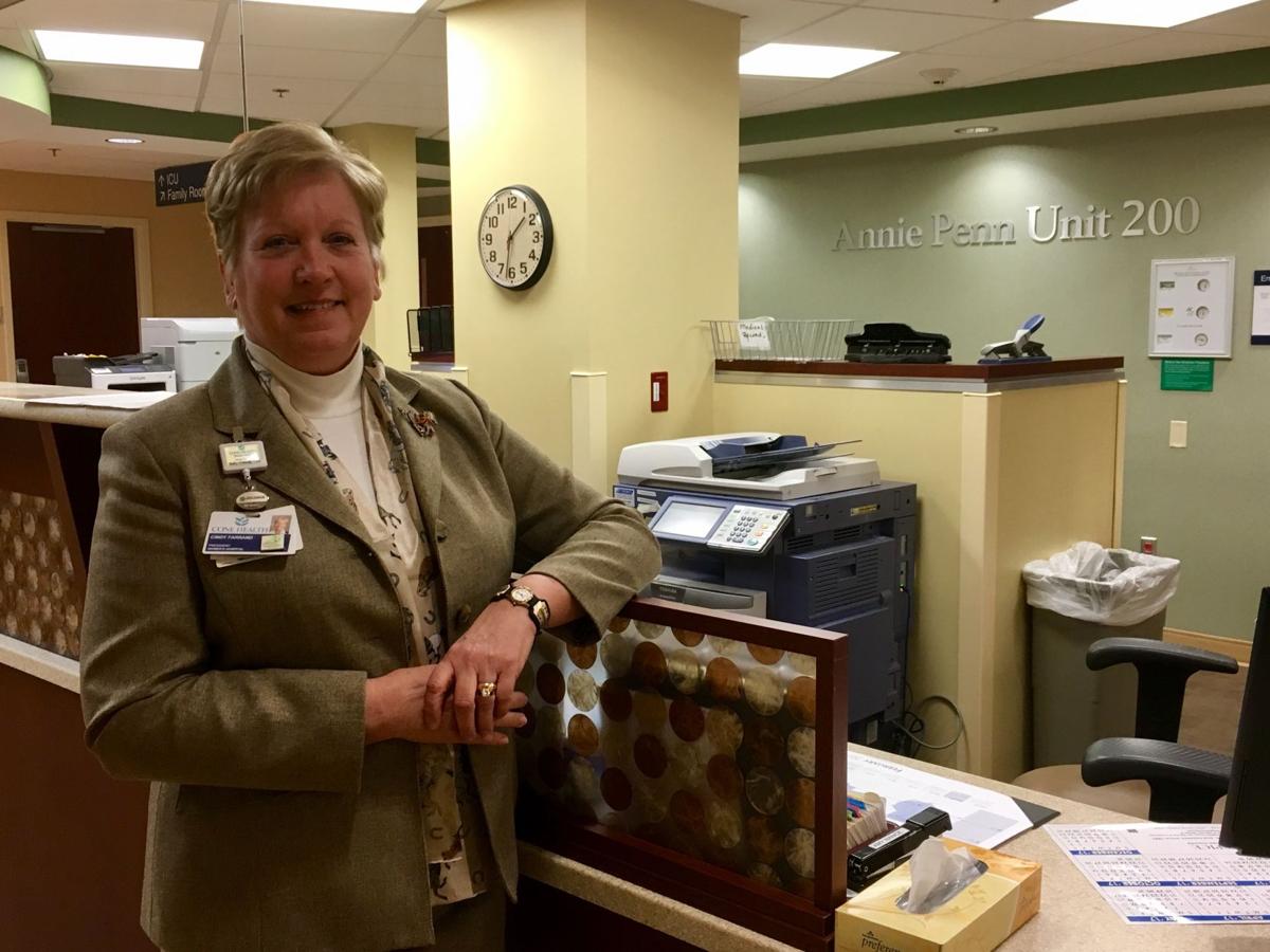 Annie Penn welcomes new President Cindy Farrand