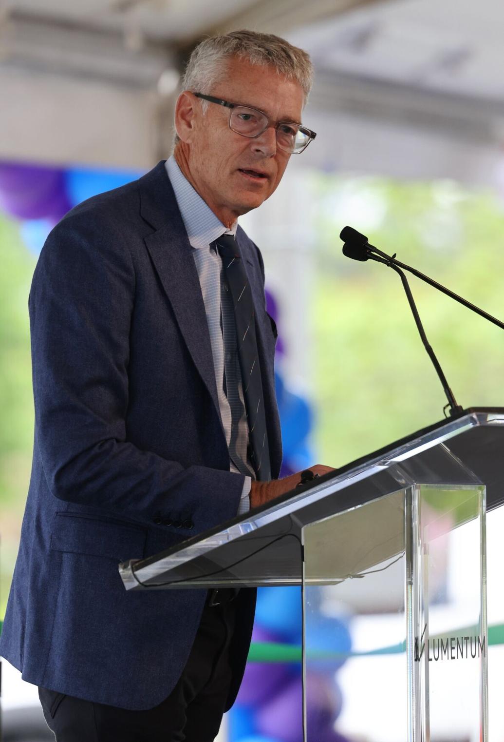Lumentum open semiconductor facility in Greensboro, photos