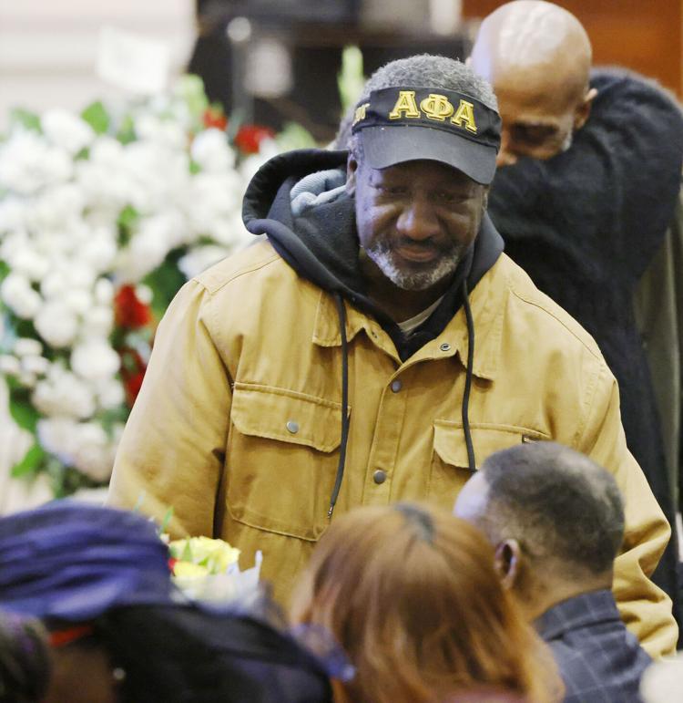 Minister suffers medical episode during funeral forJohnson