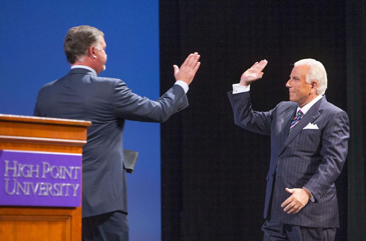 What happens when Nido Qubein leaves HPU?