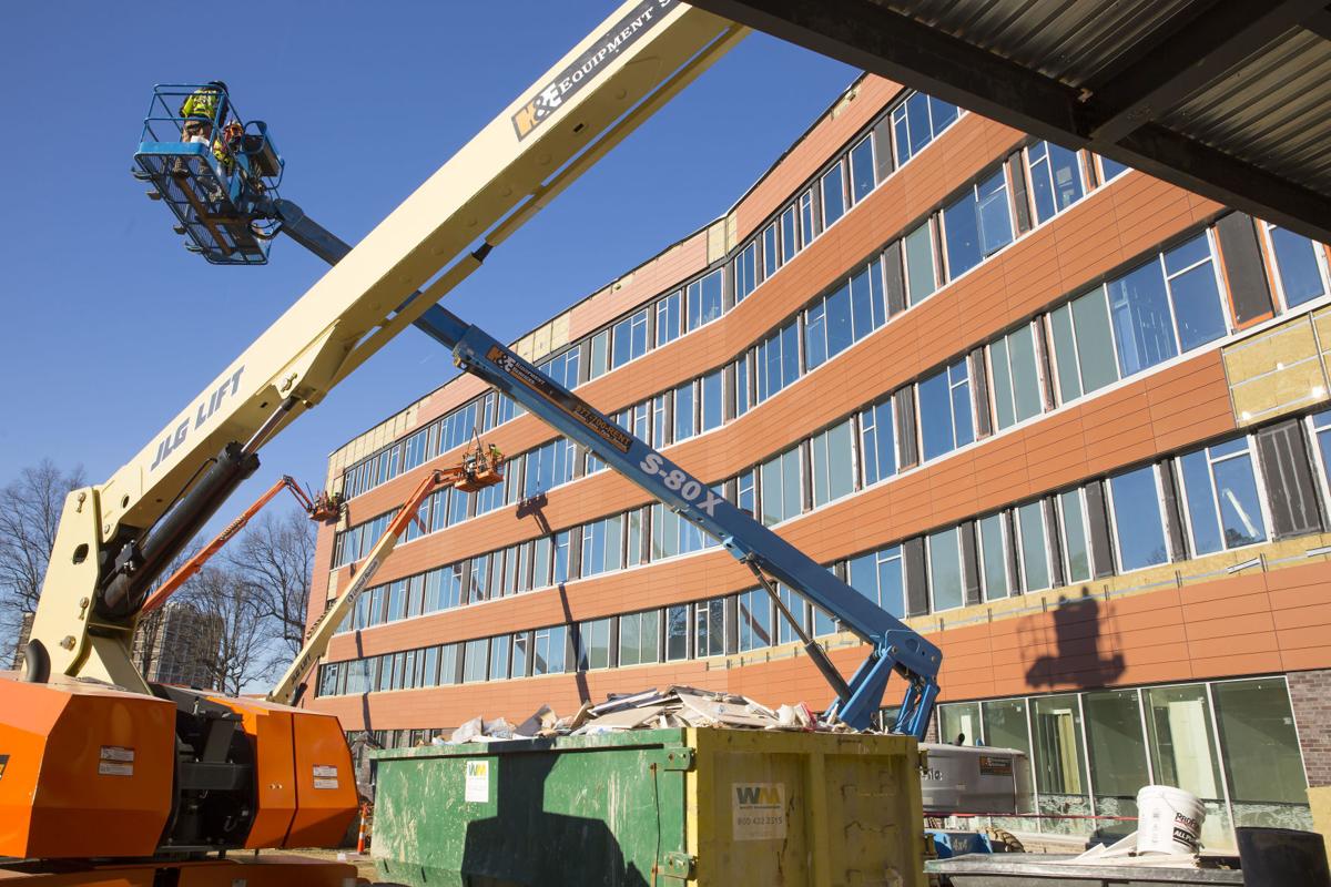 Photos: Construction of Women’s & Children’s Center at Moses Cone Hospital