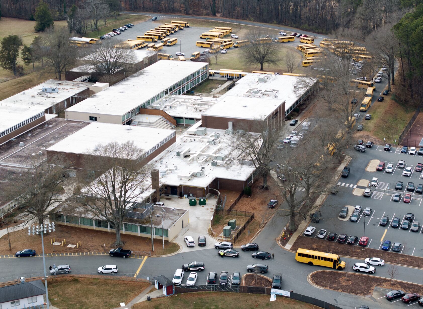 See photos, video in aftermath of fatal North Forsyth High School ...