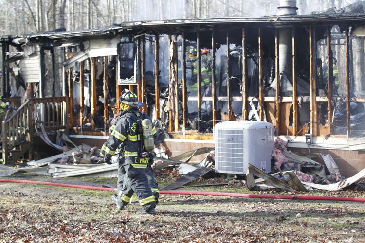 Fire rips through house in McLeansville (Photos, Video)