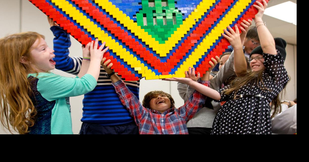 Lego menorah makes Jewish customs click