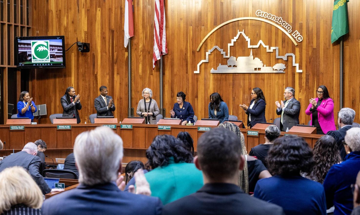 New Greensboro NC mayor, six new council members sworn in