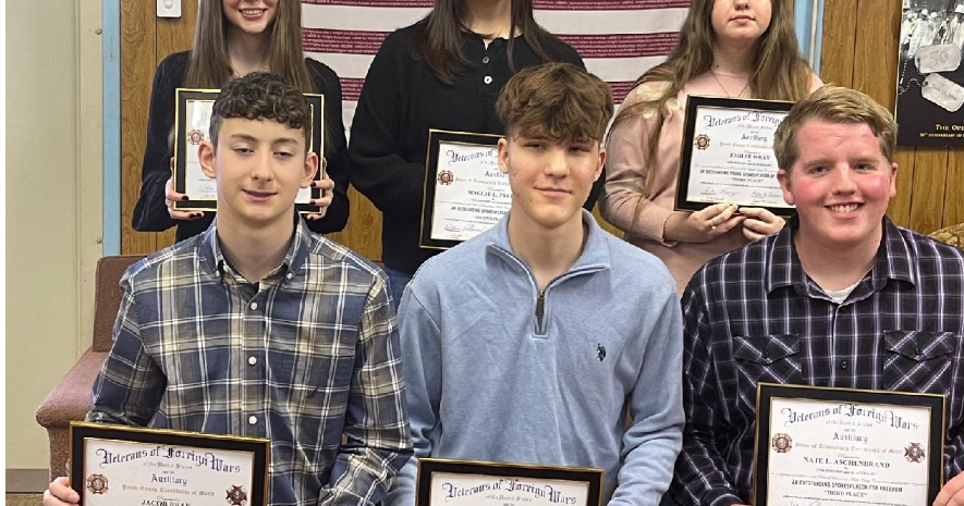 VFW essay winners thankful for religious freedom, opportunity