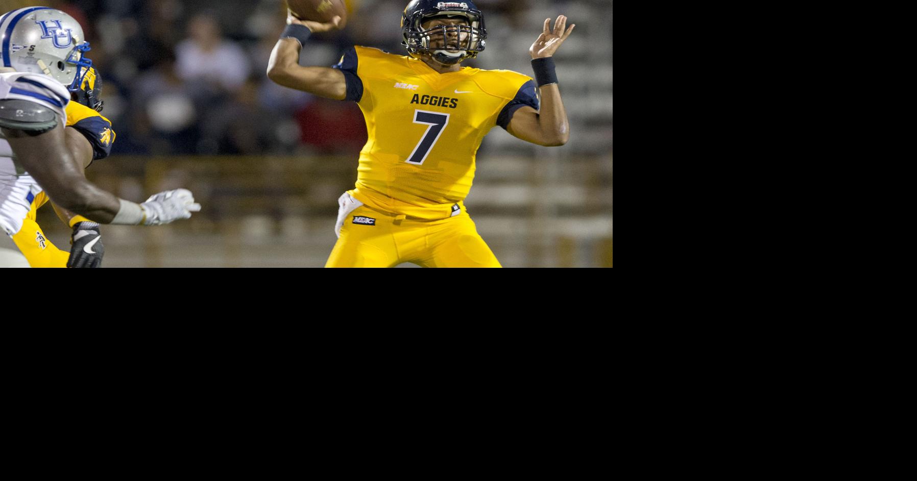 Quarterback Lamar Raynard takes over leadership role at A&T