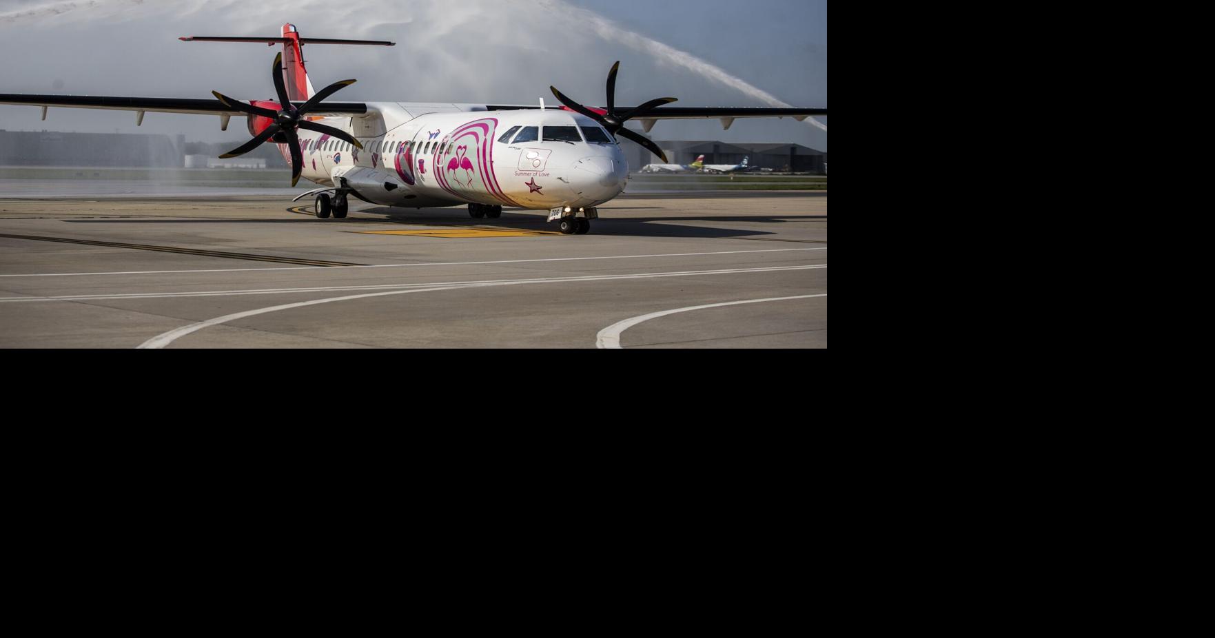 PHOTOS: Silver Airlines arrives at Piedmont Triad International