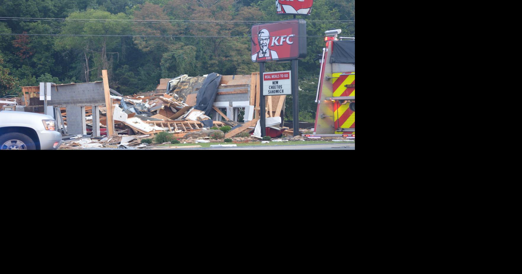 Photos: Explosion at Eden KFC