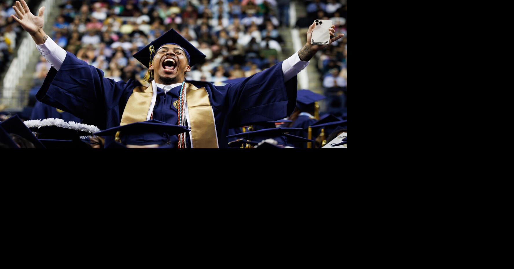 UNCG Greensboro Spartans Graduation Spring Commencement