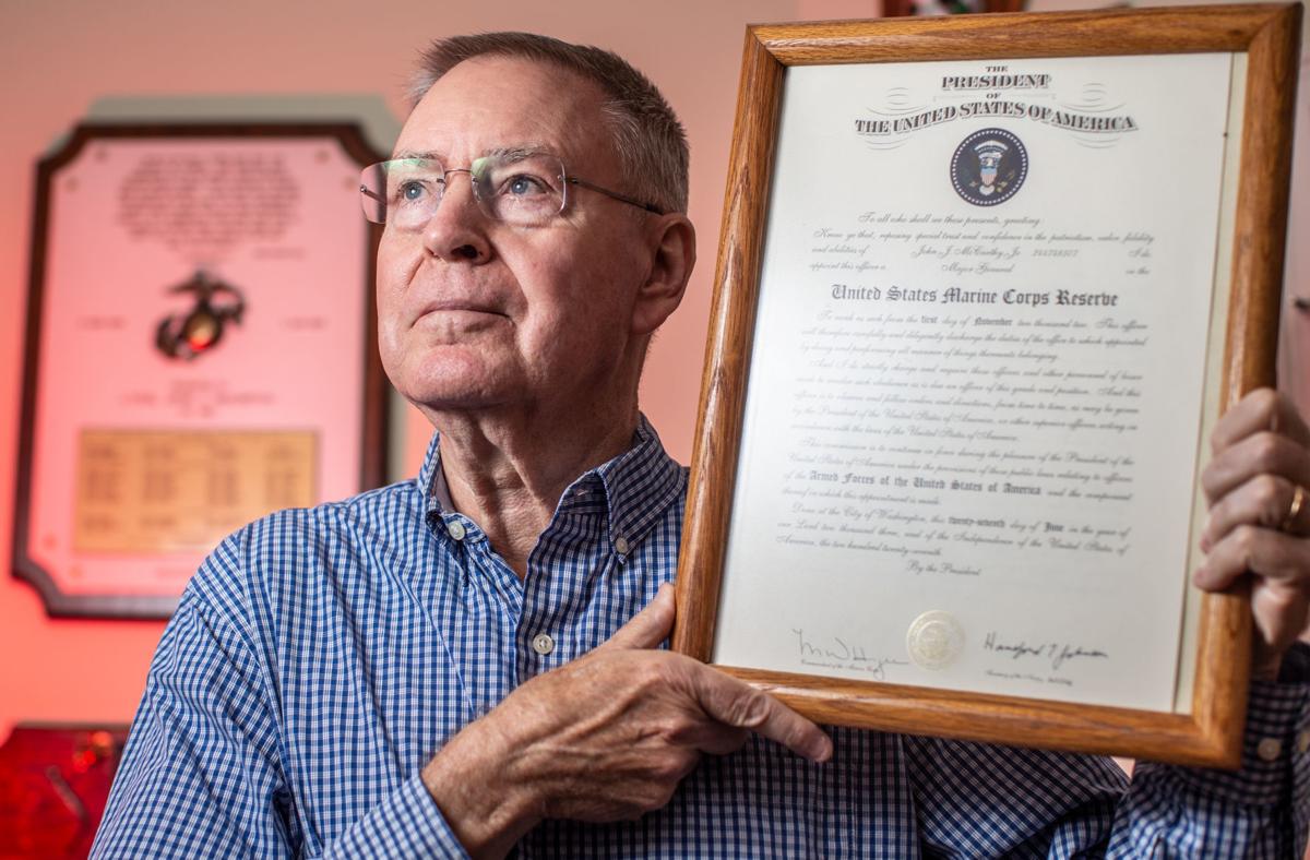 Decades in Marines helped shape him, Maj. Gen. John McCarthy says