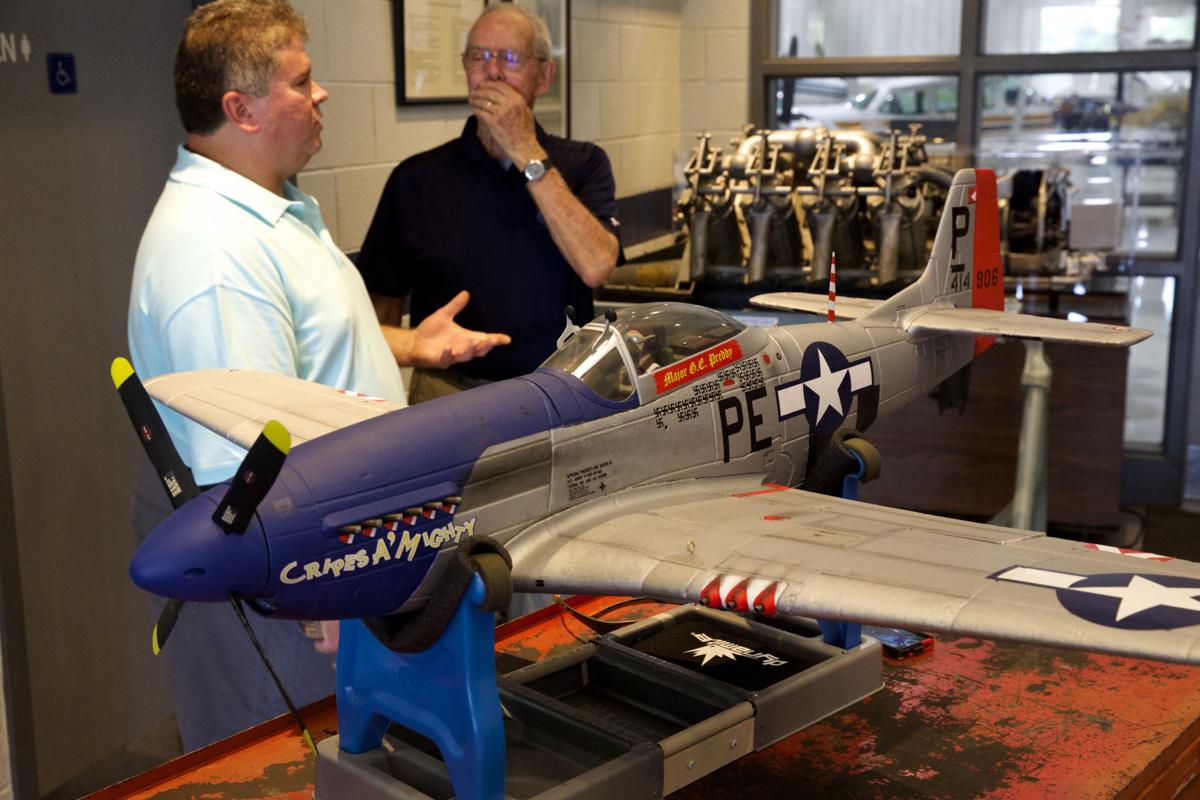 Greensboro native George Preddy honored with model of his P-51 'Cripes ...