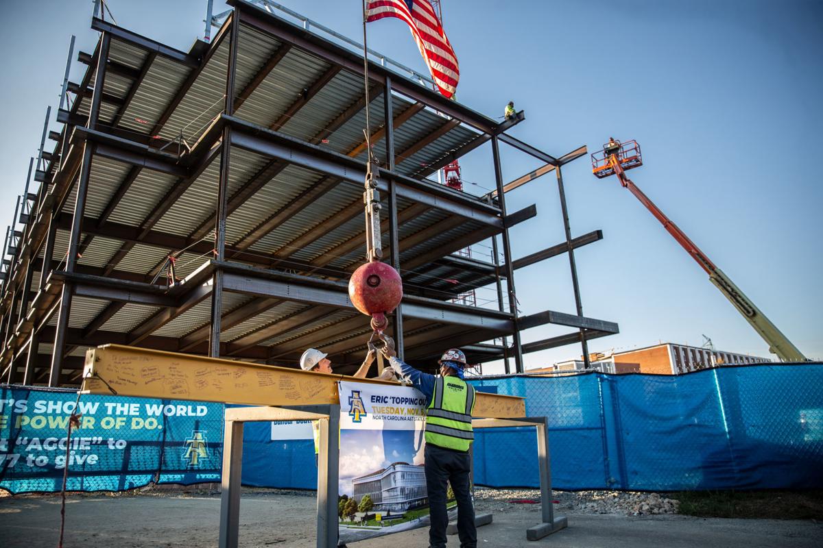 N.C. A&T celebrates a milestone for its new engineering building ...