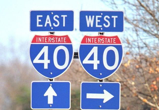 interstate 40 east