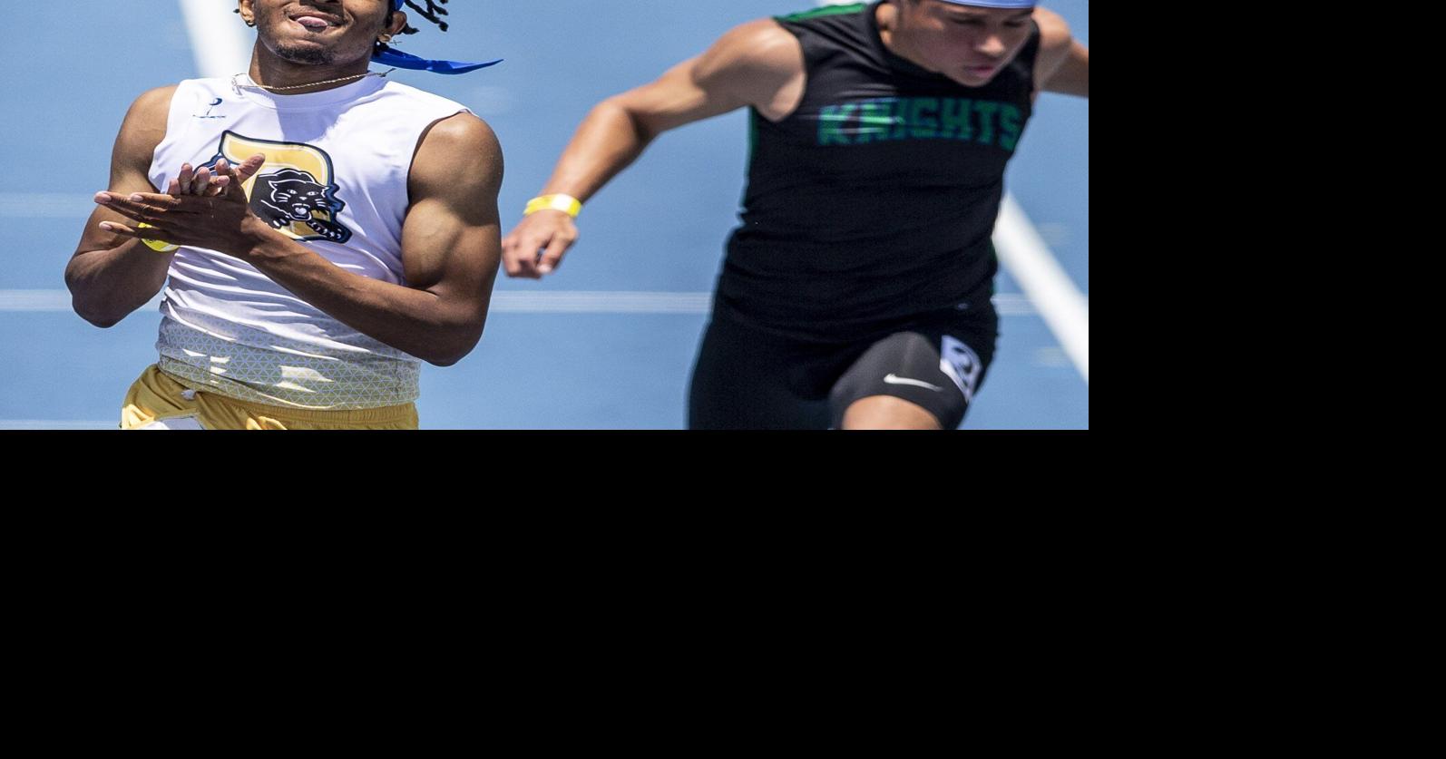 Isaiah Monroe leads Dudley boys to state track title