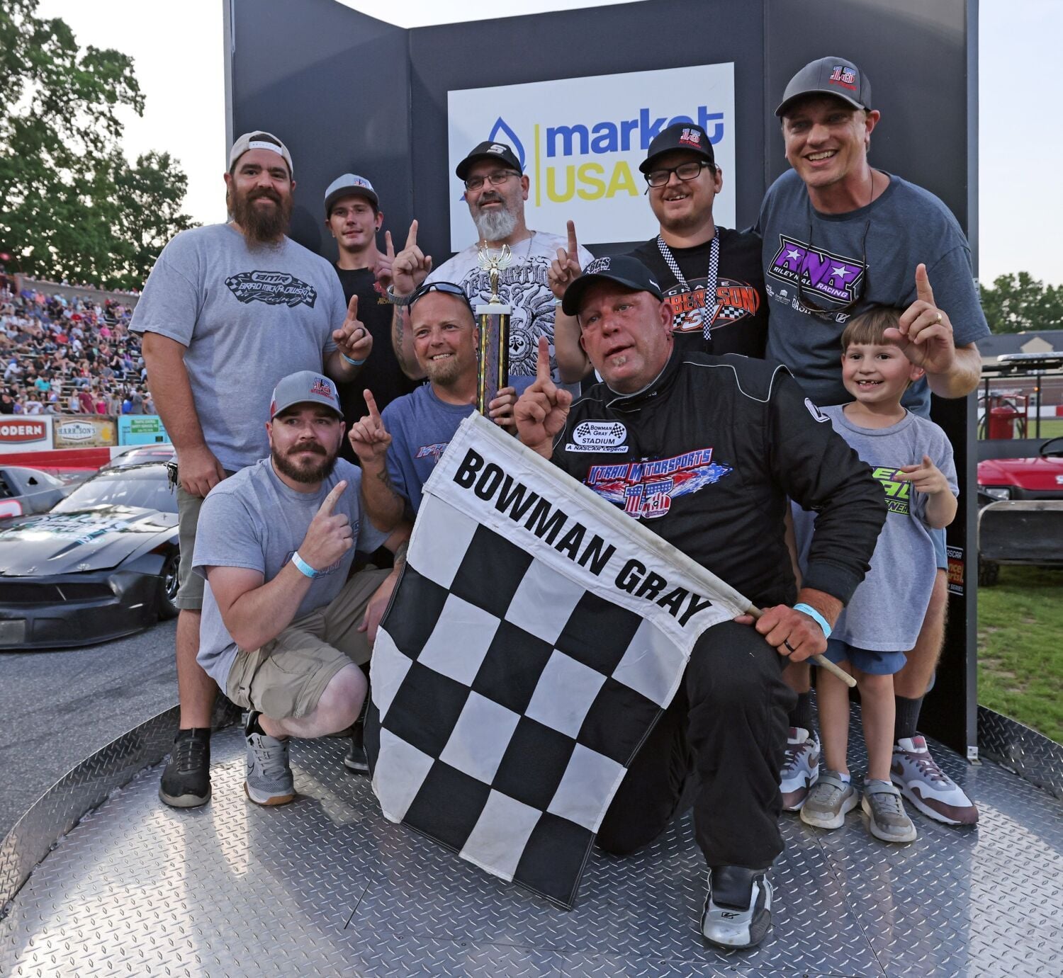 Kevin 'K-Train' Gilbert returns to Bowman Gray Stadium