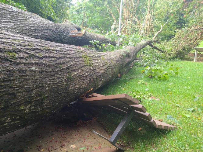 Guilford County veterans memorial damaged by Debby