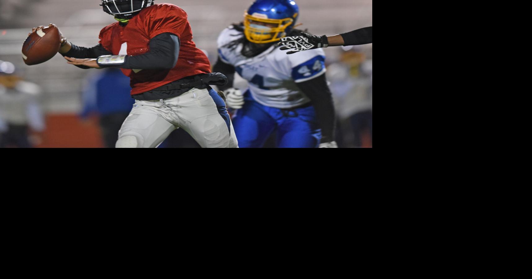 Photos: East Forsyth and Dudley football scrimmage