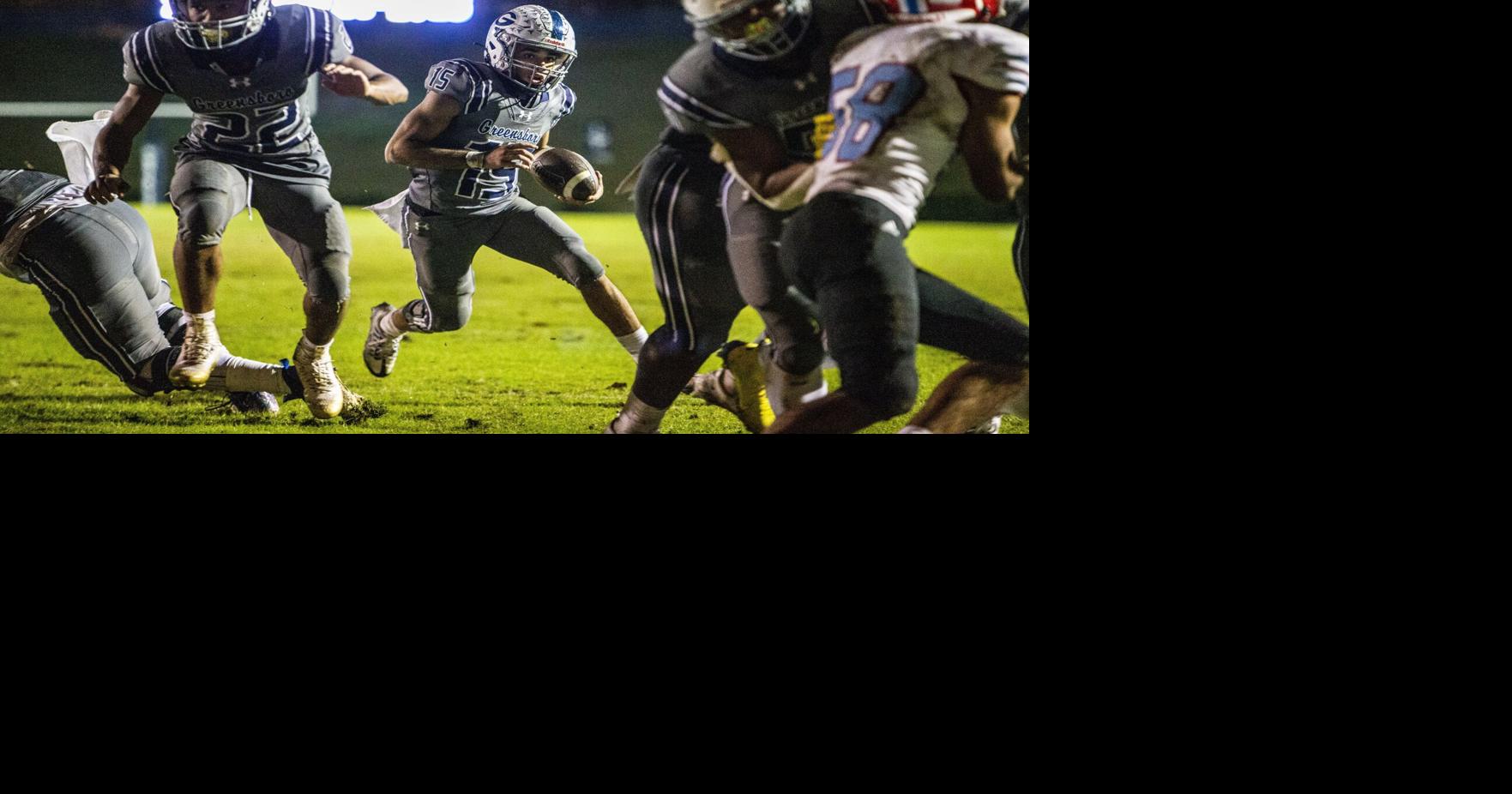 LAYING IT ON THE LINE: Grimsley's offensive success starts up front