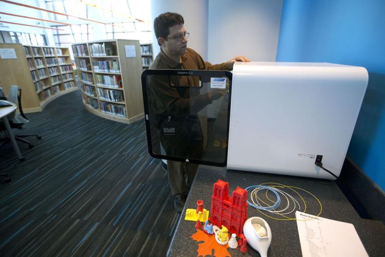 Greensboro library system adds new dimension with 3D printer