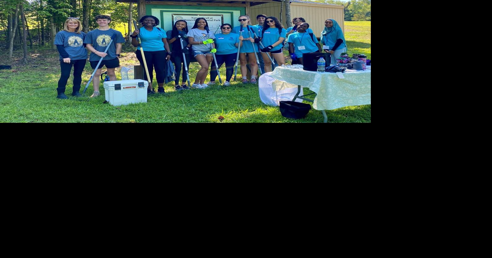 Spartans and Resilient Trails Network unite to restore Stoneville Nature Trail