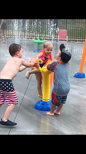 Making a splash: Freedom Park Splash Pad in Eden draws visitors