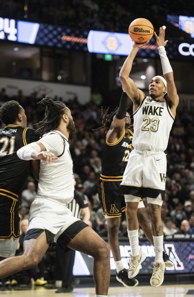 Hunter Sallis is coming back for another season at Wake
