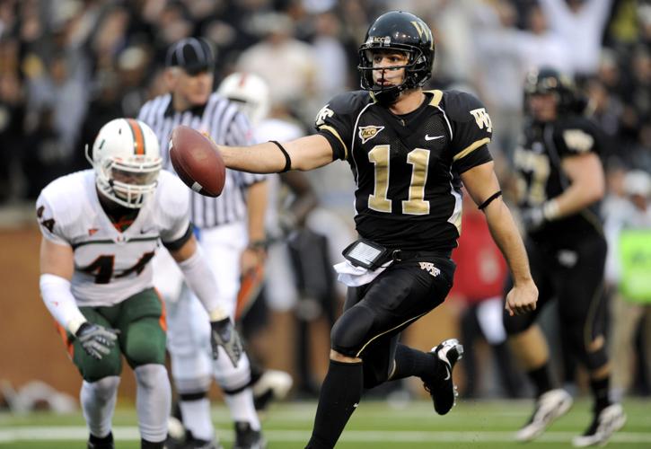 Former QB Riley Skinner of Wake Forest says Sam Hartman benefitting ...