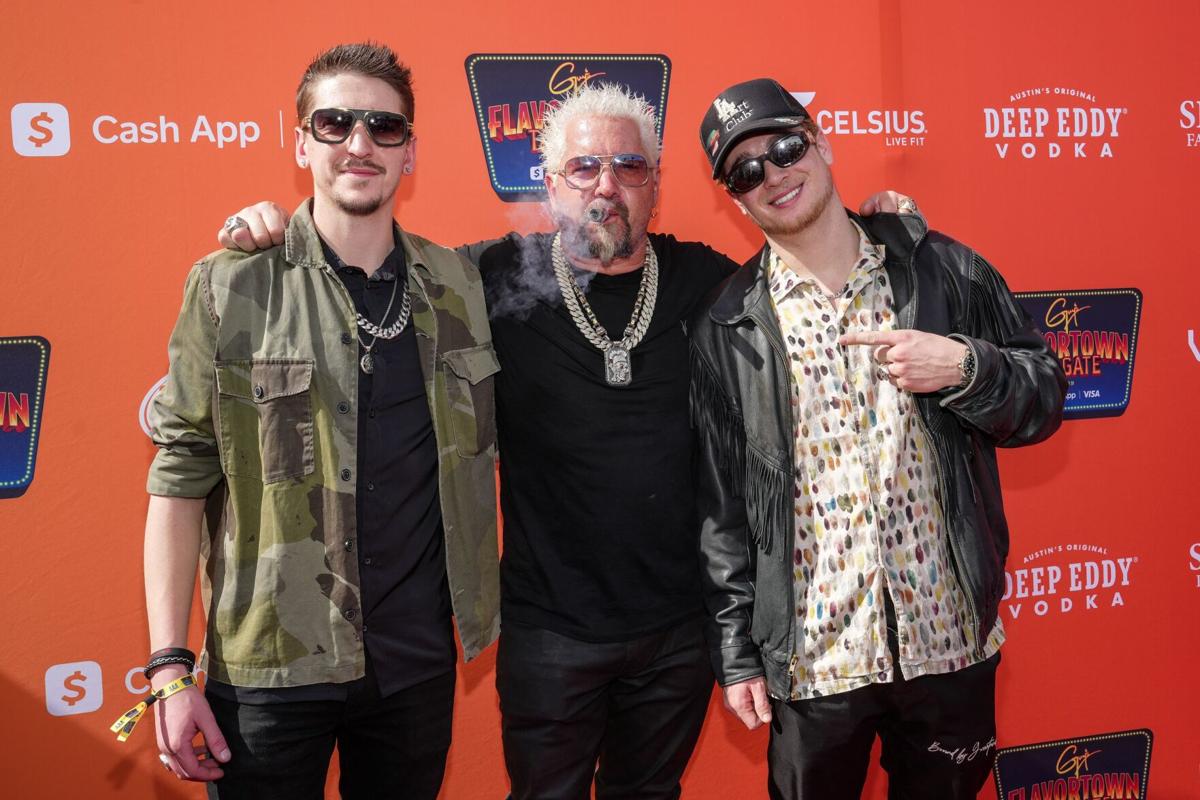 Fieri hosted worlds’ largest tailgate party at big game.