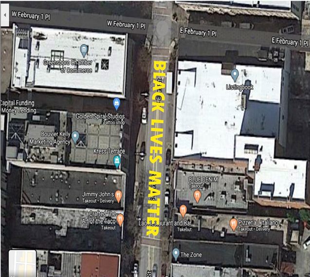 'Black Lives Matter' street mural to be installed in downtown Greensboro