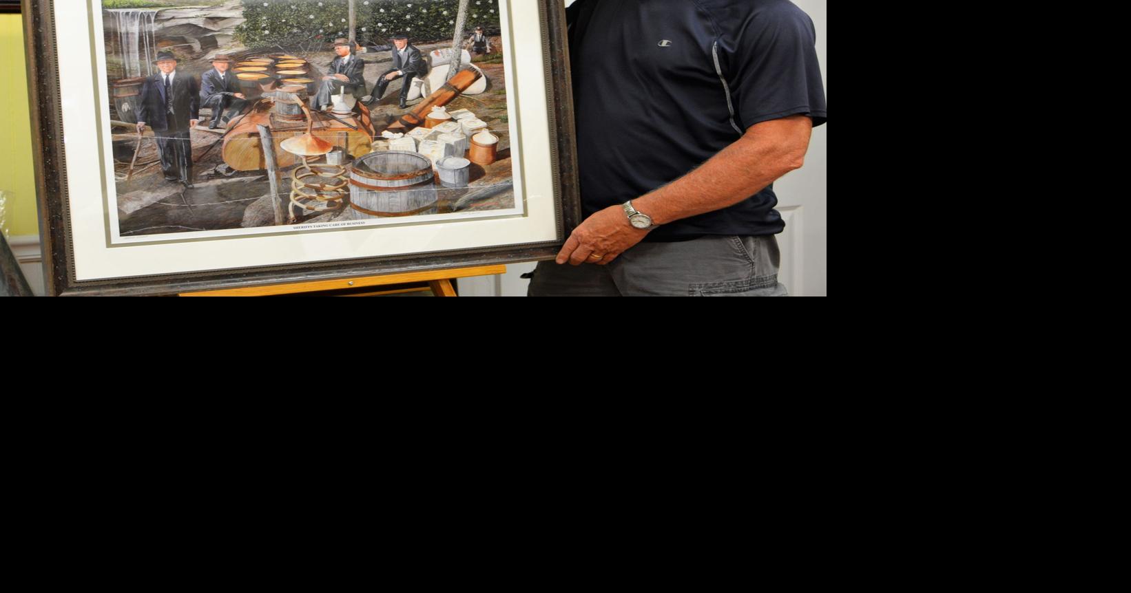 Sam Page among 3 sheriffs featured in Frank Duncan painting