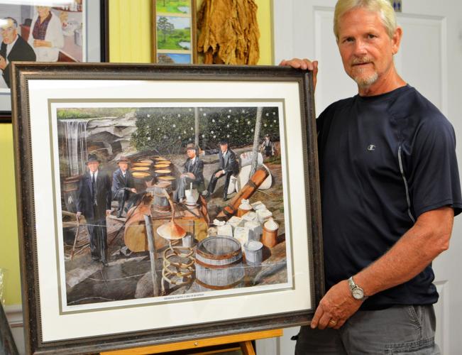 Sam Page among 3 sheriffs featured in Frank Duncan painting
