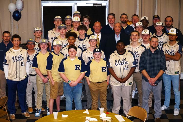 Rams First Pitch baseball event hits it over the fence at fundraiser